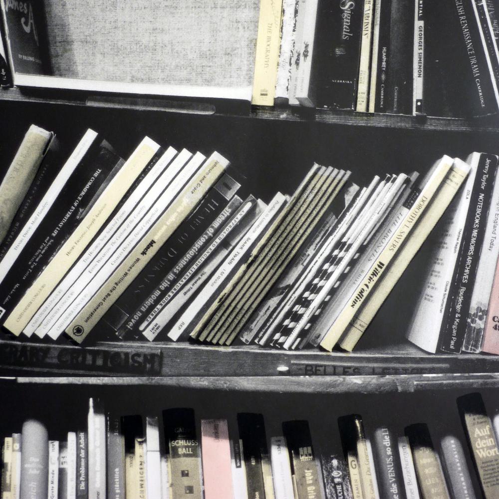 Genuine Fake Bookshelf | Deborah Bowness | Wallpaper | Enquire Today ...