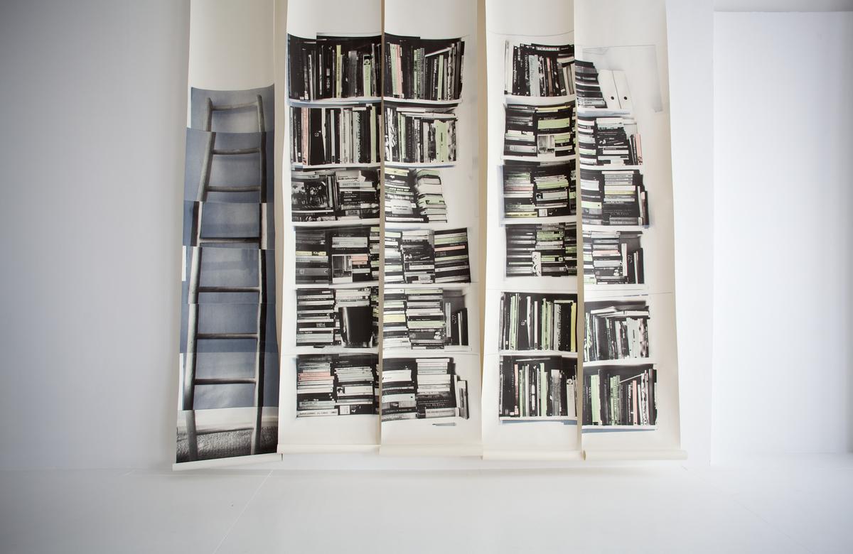 Original Genuine Fake Bookshelf | Deborah Bowness | Wallpaper | Enquire ...