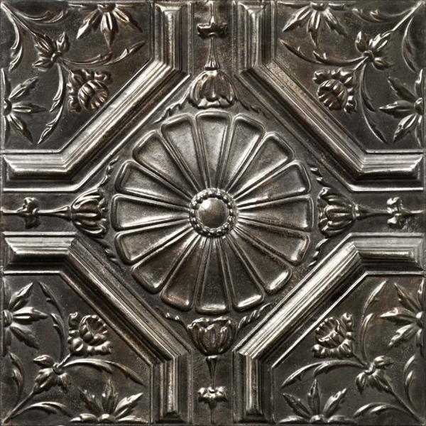 Antique white tin tiles | Koziel | Wallpaper | Artisan