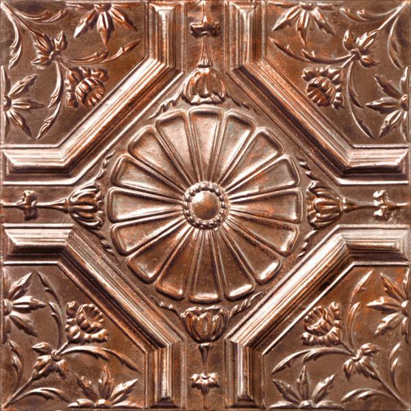 Antique copper tin tiles | Koziel | Wallpaper | Artisan