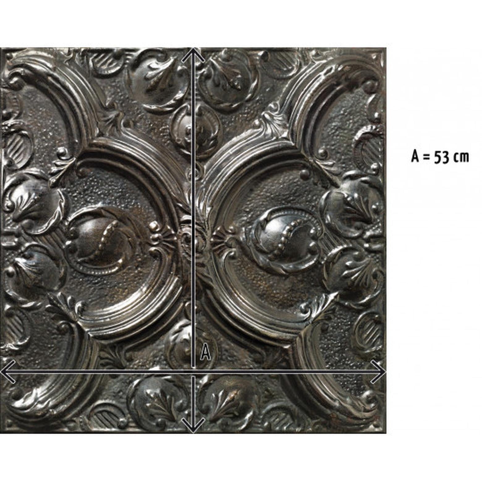 Antique silver tin tiles | Koziel | Wallpaper | Artisan