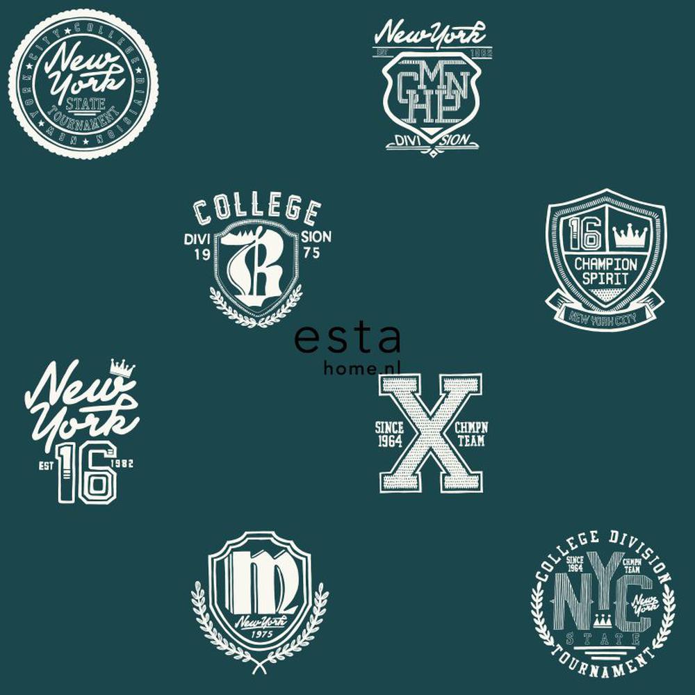 School emblems | Wallpaper NZ | Esta Home | Artisan