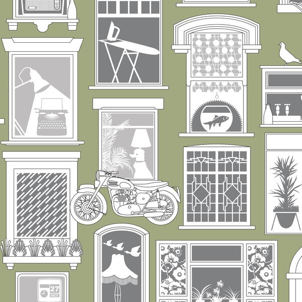 Moordale | Retro Wallpaper NZ | Mini Moderns | Artisan
