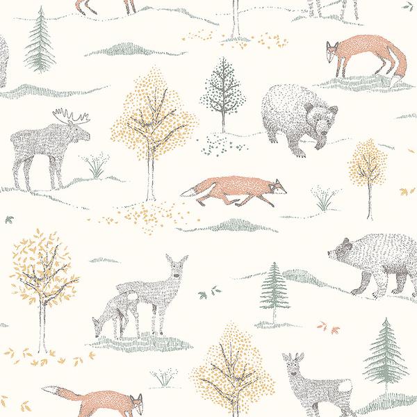 Forest Friends Mural | Wallpaper NZ | Borås Tapeter | Artisan