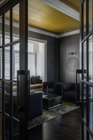 Copper - Moss Green | Bamboo Silk Cut Pile Rug | Artisan