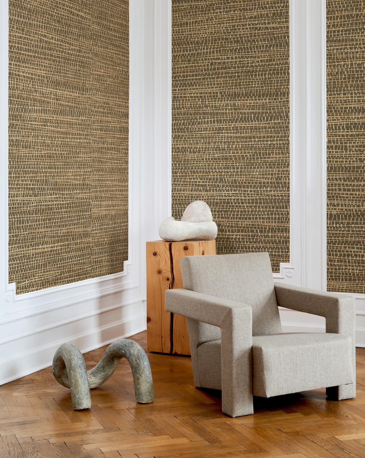 Arte | Les Forets | Ruban | Oak | Dark Brown | Raffia